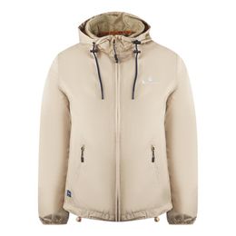 Aquascutum London Logo Beige Active Windbreaker Jacke