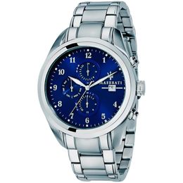 Maserati R8853112505 Traguardo Herren-Chronograph mit blauer Zifferblatt