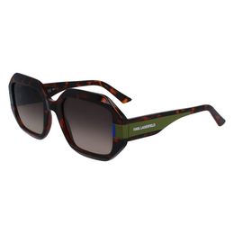 K by KARL LAGERFELD Braune Einspritzsonnenbrille