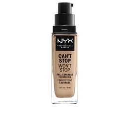 NYX Can't Stop Won't Stop Full Coverage Foundation #soft Beige 30 ml