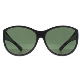 Montana Butterfly Womens Matte Black G15 Polarized FO8 Fit Over Glasses Sonnenbrillen