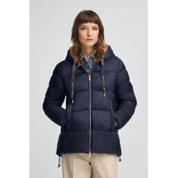 Jacke Ingrid marineblau mit Polo Club Logo