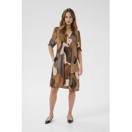 Culture Kleid im entspannten Schnitt multicolour