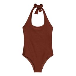 Marc O'Polo Marc O'Polo Damen Badeanzug Breezy LeafSchwimmanzug, Einteiler, Bademode