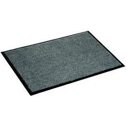 Fu&szlig;matte Astra "Proper Tex 618" Gr. 16, grau, B:60cm H:9mm L:90cm, Kunstfaser, Teppiche, Fu&szlig;matte, Schmutzfangmatte, auch als L&auml;ufer, waschbar, In -und Outdoor geeignet