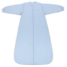 Babyschlafsack SCHLUMMERSACK "Schlafsack ohne F&uuml;&szlig;en 1.0 Tog" Gr. 90, blau ice, Schlafs&auml;cke, Baby, L: 90cm, Obermaterial: 100% Baumwolle CO., L:90cm