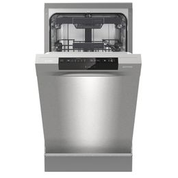 Gorenje Standgeschirrsp&uuml;ler "GS541C10X", Energieeffizienz: C (A-G), inox, B:44,8cm H:84,5cm T:60cm, Geschirrsp&uuml;ler, 10 Ma&szlig;gedecke, auto. T&uuml;r&ouml;ffnung, Besteckschublade