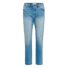 Regular-fit-Jeans Kaffe "Jeans KAmaris", Damen, Gr. 29, L&auml;nge 34, blau (vintage blau), Obermaterial: 99% Baumwolle CO. 1% Elasthan EL., Jeans
