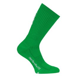 Socken Uhlsport "Socken Tube It Kids", M&auml;dchen, Gr. 37-40, gr&uuml;n, Obermaterial: 41% Polyester Pol. recyc.. 38% Baumwolle CO(Bio). 21% Polyamid Polyam.recyc., Socken Socken