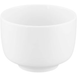 Cappuccinotasse Seltmann Weiden "Sento Home", wei&szlig; (wei&szlig;, unifarben), H:7,2cm &Oslash;:10,1cm, Porzellan, Trinkgef&auml;&szlig;e, Cappuccinotasse, Kaffee- Teetasse ohne Henkel, 380 ml