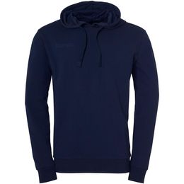 Kapuzenpullover Kempa "Kapuzenpullover HOODY Kids", M&auml;dchen, Gr. 116, blau (marine), Obermaterial: 80% Baumwolle CO. 20% Polyester PES., Pullover Kapuzenpullover
