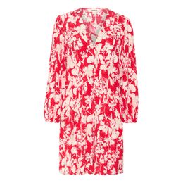 Midikleid Soaked in Luxury "Kleid SLOline", Damen, Gr. L, N-Gr, salsa flower print, Obermaterial: 100% Viskose LENZING ECOVERO CV LenzEcov., Kleider Midikleid