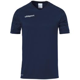 Trainingsshirt Uhlsport "Trainings-T-Shirt GOAL 25 TRIKOT Kids", M&auml;dchen, Gr. 116, marine, marine, Obermaterial: 100% Polyester Pol. recyc.., Shirts
