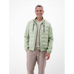Outdoorjacke Lerros "Sportliche Hybrid-Jacke", Herren, Gr. L, tinted grau, 100% Polyester, Jacken Outdoorjacke, Wasser- und windabweisend, leicht gef&uuml;ttert, langarm, Brusttaschen