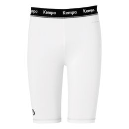 Thermounterhose Kempa "Tights ATTITUDE", Herren, Gr. S, 1 Stk., wei&szlig;, Obermaterial: 88% Polyester PES. 12% Elasthan EL., Unterhosen Thermounterhose