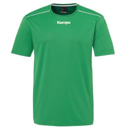 T-Shirt Kempa "Shirt POLY Kids", M&auml;dchen, Gr. 116, gr&uuml;n, Obermaterial: 100% Polyester Pol. recyc.., Shirts T-Shirt