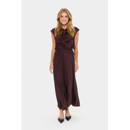 Midirock Saint Tropez "Rock LodisaSZ", Damen, Gr. M, braun (fudge), Obermaterial: 97% Polyester PES. 3% Elasthan EL., R&ouml;cke