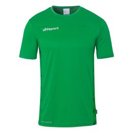 Trainingsshirt Uhlsport "Trainings-T-Shirt Progressive 28 Poly Kids", M&auml;dchen, Gr. 116, gr&uuml;n, Obermaterial: 100% Polyester Pol. recyc.., Shirts