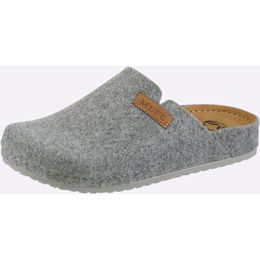 Pantoffel MUBB, Damen, Gr. 36, grau, Filz, Basic, Schuhe