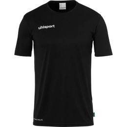Trainingsshirt Uhlsport "Trainings-T-Shirt Essential Functional Kids", M&auml;dchen, Gr. 116, schwarz, Obermaterial: 100% Polyester Pol. recyc.., Shirts