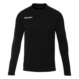 Langarmshirt Kempa "Langarmshirt Performance", Herren, Gr. XXL, schwarz, Obermaterial: 100% Polyester Pol. recyc.., Shirts Langarmshirt