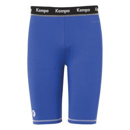 Thermounterhose Kempa "Tights ATTITUDE", Herren, Gr. M, 1 Stk., blau (royal), Obermaterial: 88% Polyester PES. 12% Elasthan EL., Unterhosen Thermounterhose