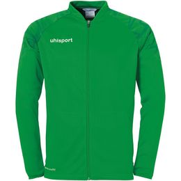 Trainingsjacke Uhlsport "Trainingsjacke GOAL 25 POLY JACKE Kids", M&auml;dchen, Gr. 116, gr&uuml;n, lagune, Obermaterial: 100% Polyester Pol. recyc.., Jacken Trainingsjacke