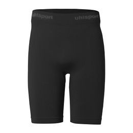 Funktionsunterhose Uhlsport "Short Tights Performance Pro", Herren, Gr. XXL, 1 Stk., schwarz, Obermaterial: 66% Polyamid Polyam.recyc. 29% Polyamid PA. 5% Elasthan EL., Unterhosen Funktionsunterhose