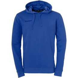Kapuzenpullover Kempa "Kapuzenpullover HOODY Kids", M&auml;dchen, Gr. 116, blau (royal), Obermaterial: 80% Baumwolle CO. 20% Polyester PES., Pullover Kapuzenpullover