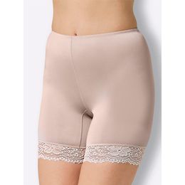 Lange Unterhose Nina von C., Damen, Gr. 38, 1 Stk., mauve, 50% Viskose, 43% Modal, 7% Elasthan, Spitze:15% Elasthan, 85% Polyamid, Unterhosen Lange Unterhose