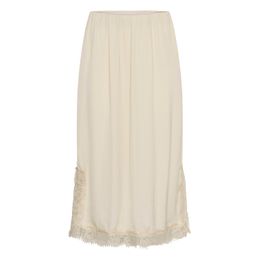 Midirock Saint Tropez "Rock PigaoSZ", Damen, Gr. L, beige (creme), Obermaterial: 100% Polyester PES., R&ouml;cke