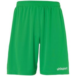 Shorts Uhlsport "Shorts PERFORMANCE SHORTS Kids", M&auml;dchen, Gr. 116, N-Gr, gr&uuml;n, wei&szlig;, Obermaterial: 100% Polyester Pol. recyc.., Hosen Shorts