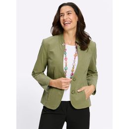 Jackenblazer Inspirationen "Cord-Blazer", Damen, Gr. 40, schilf, 98% Baumwolle, 2% Elasthan, Blazer