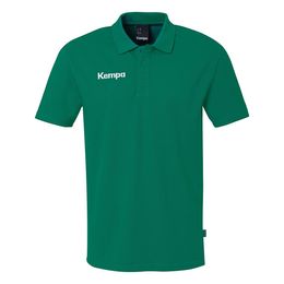 Trainingsshirt Kempa "Trainings-T-Shirt CLASSIC Kids", M&auml;dchen, Gr. 128, gr&uuml;n (lagune), Obermaterial: 60% Baumwolle CO(Bio). 40% Polyester Pol. recyc.., Shirts