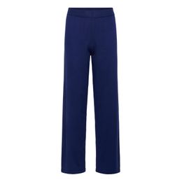 Stoffhose Saint Tropez "Casual Hose MilaSZ", Damen, Gr. L, N-Gr, blau (navy peony), Obermaterial: 70% Viskose LENZING ECOVERO CV LenzEcov. 30% Polyester PES., Hosen Stoffhose