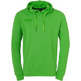 Kapuzenpullover Kempa "Kapuzenpullover HOODY Kids", M&auml;dchen, Gr. 116, gr&uuml;n (hope gr&uuml;n), Obermaterial: 80% Baumwolle CO. 20% Polyester PES., Pullover Kapuzenpullover
