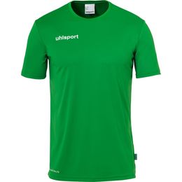 Trainingsshirt Uhlsport "Trainings-T-Shirt Essential Functional Kids", M&auml;dchen, Gr. 164, gr&uuml;n, Obermaterial: 100% Polyester Pol. recyc.., Shirts