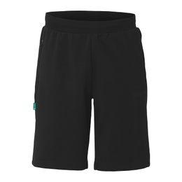 Shorts Uhlsport "Shorts ID", Herren, Gr. XXL, US, schwarz, Obermaterial: 72% Baumwolle CO(Bio). 28% Polyester Pol. recyc.., Hosen Shorts