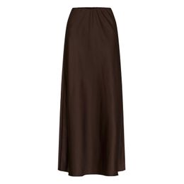 Midirock Saint Tropez "Rock LodisaSZ", Damen, Gr. M, beige (schwarz oak), Obermaterial: 97% Polyester PES. 3% Elasthan EL., R&ouml;cke