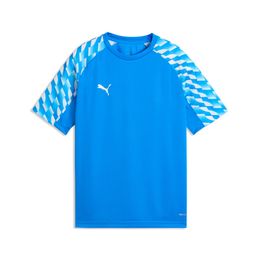 Trainingsshirt Puma "TEAMLIGA26 JERSEY JR", Kinder, Gr. 176, electro royal, Puma wei&szlig;, electro royal, Interlock, Obermaterial: 100% Polyester, mehrfarbig, regular fit normal, Rundhals, Shirts, Kurzarm, sportlicher Stil, f&uuml;r Fu&szlig;ball, atmungsaktiv