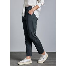 Loose-fit-Jeans Street One, Damen, Gr. 44, L&auml;nge 28, gr&uuml;n (cool vintage gr&uuml;n), Jeans, 82% Polyester, 18% Elasthan, unifarben, lang, Jeans, Middle Waist