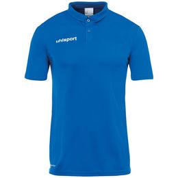 Poloshirt Uhlsport "POLO SHIRT ESSENTIAL POLY Kids", M&auml;dchen, Gr. 152, blau (azurblau), Obermaterial: 100% Polyester Pol. recyc.., Shirts