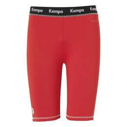 Thermounterhose Kempa "Tights ATTITUDE", Herren, Gr. L, 1 Stk., rot, Obermaterial: 88% Polyester PES. 12% Elasthan EL., Unterhosen Thermounterhose
