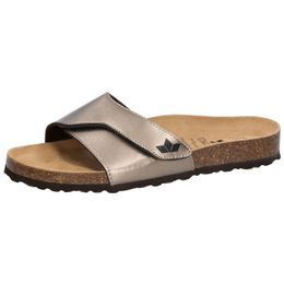 Pantolette Lico "Pantolette Bioline", Damen, Gr. 37, braun, Synthetik, Schuhe Pantolette