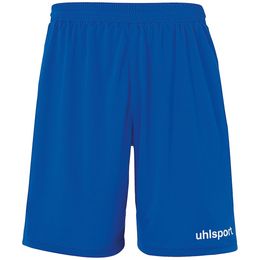 Shorts Uhlsport "Shorts PERFORMANCE SHORTS", Herren, Gr. L, US, azurblau, wei&szlig;, Obermaterial: 100% Polyester Pol. recyc.., Hosen Shorts