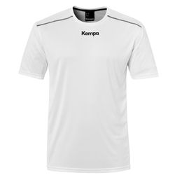T-Shirt Kempa "Shirt POLY Kids", M&auml;dchen, Gr. 116, wei&szlig;, Obermaterial: 100% Polyester Pol. recyc.., Shirts T-Shirt