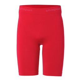 Funktionsunterhose Uhlsport "Short Tights Performance Pro", Herren, Gr. L, 1 Stk., rot, Obermaterial: 66% Polyamid Polyam.recyc. 29% Polyamid PA. 5% Elasthan EL., Unterhosen Funktionsunterhose