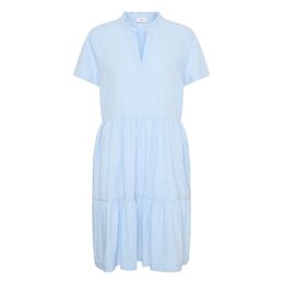 Midikleid Saint Tropez "Kleid ElmikoSZ", Damen, Gr. M, N-Gr, skyway, Obermaterial: 100% Baumwolle CO., Kleider Midikleid