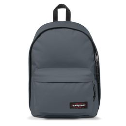 Freizeitrucksack Eastpak "OUT OF OFFICE", Gr. B/H/T: 29,5cm x 44cm x 22cm, grau, Textil, unifarben, Rucks&auml;cke Freizeitrucksack, Unisex Schulrucksack, Businessrucksack mit Logo-Aufn&auml;her