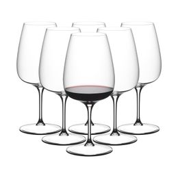 Rotweinglas "Cabernet / Merlot / Cocktail Weingl&auml;ser Grape 830 ml 6er Set transparent", bunt (transparent), B:10,3cm H:23,5cm &Oslash;:10,3cm, Glas, RIEDEL THE WINE GLASS COMPANY, Trinkgef&auml;&szlig;e, Rotweinglas, Sp&uuml;lmaschinengeeignet